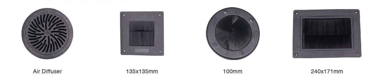 Air Diffuser & Grommet | Raised Floors