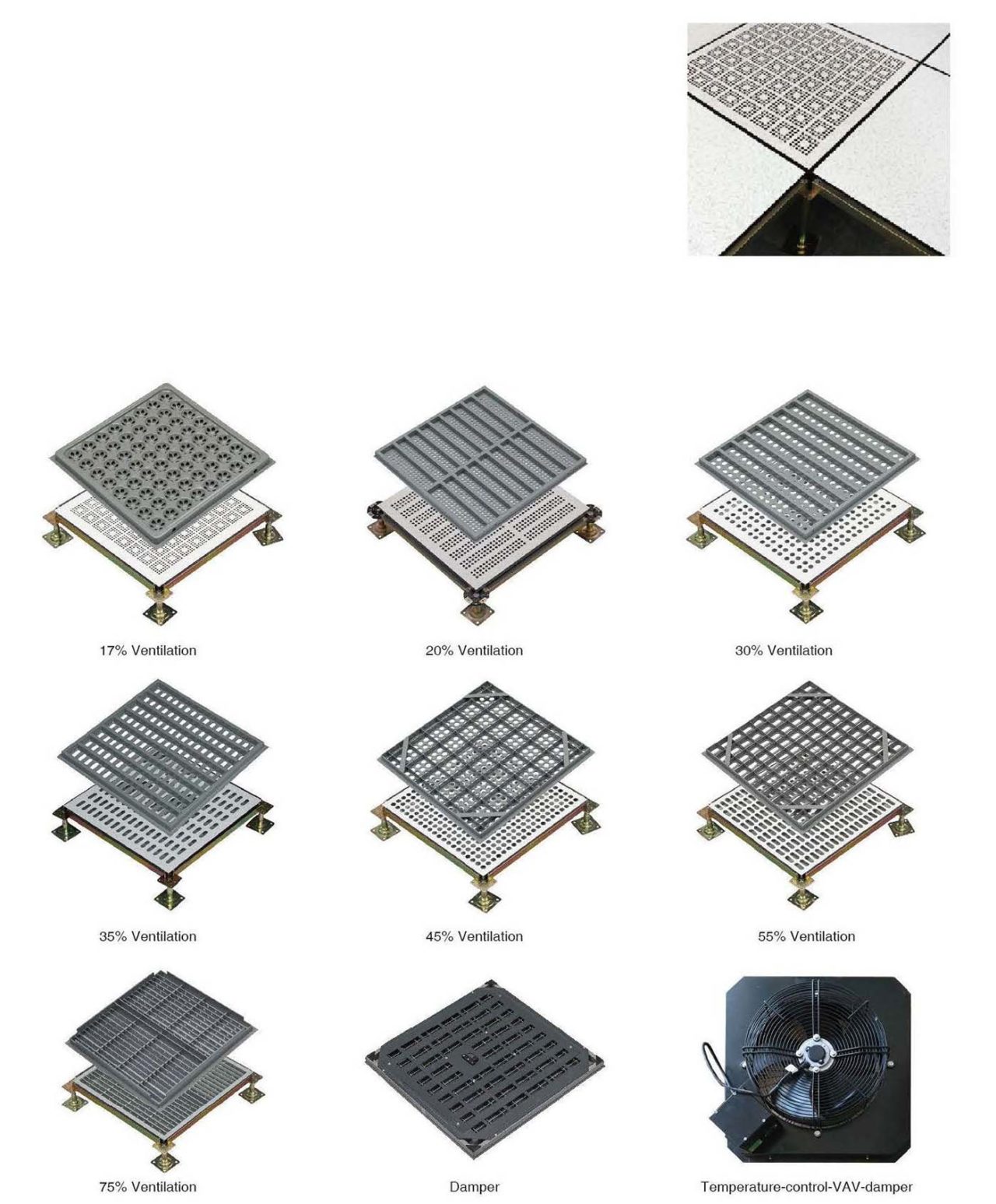 Air-Flow - In All Steel | Raised Floors